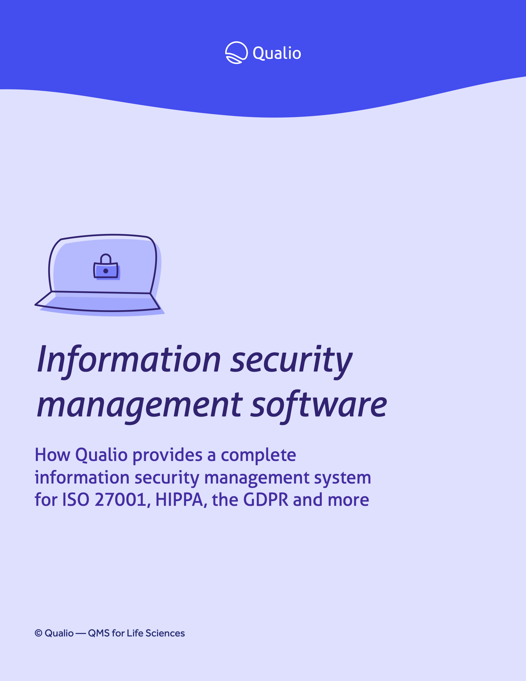 Information security management software datasheet